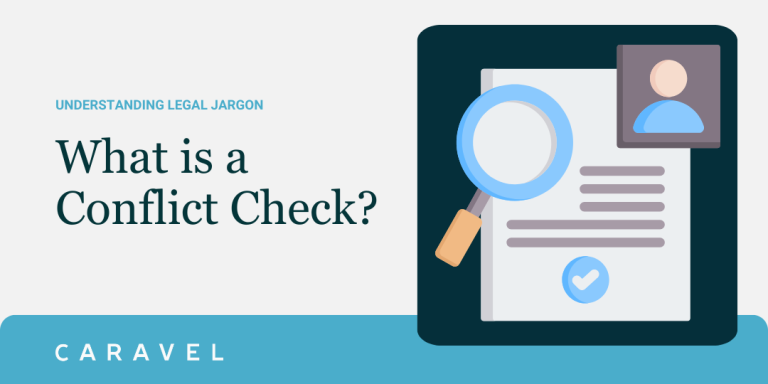 What is a Conflict Check? - Caravel Law